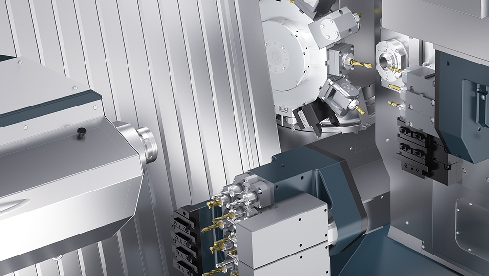 Turret with B axis: SwissDECO TB | Tornos